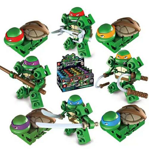 Jual Brick Lego Ninja Turtles Transform Turtles minifigure - Jakarta ...