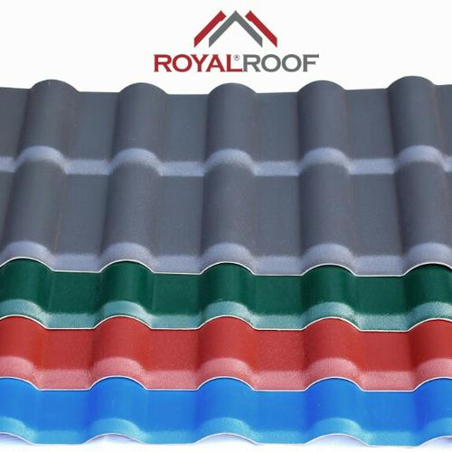 Jual Atap UPVC Royalroof, dengan lapisan ASA - Merah, 5.94m x 1.04m ...