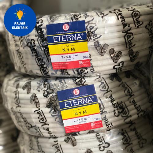 Jual KABEL ETERNA 2 X 1,5 KAWAT ISI 2 (PER METER) / KABEL ETERNA ...