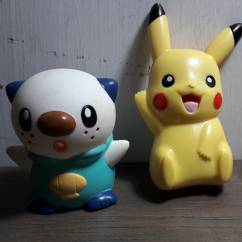 Jual action figure pokemon pikachu oshawott ditto pikachu nintendo ...
