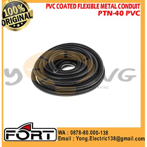 Jual Flexible Metal Conduit FORT / PTN-40 PVC / flexible pithon 1-1/2 ...