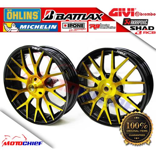 Jual Velg Tapak Lebar POWER Aerox 155 Aerox155 EVOLUTION - Merah ...