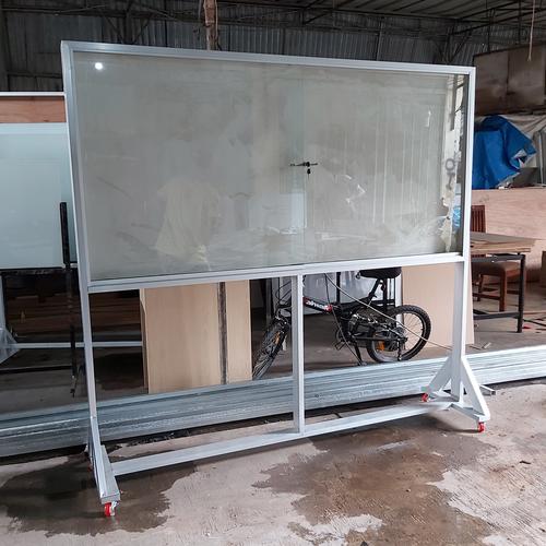 Jual papan mading kaca standing 100 x 200cm - Jakarta Timur - Omega ...