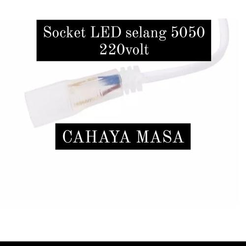 Jual SOCKET LAMPU SELANG LED STRIP 2835/5050/RGB/NEON FLEX KABEL ...