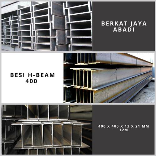 Jual Besi H Beam / Balok Baja / Hot Rolled 400x400x13x21 mm - Kota ...