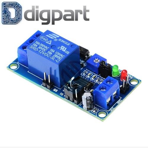 Jual Module Time Relay Time Delay Relay Timing Timer DC 12V Normal Open ...