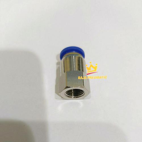 Jual FITTING NEPEL ANGIN LURUS FEMALE DRAT DALAM 1/2 KE SELANG 12MM ...