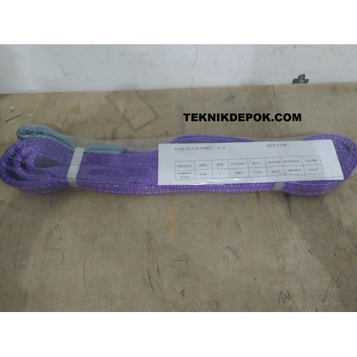 Jual Sling Sabuk Kain Benang Beban 1 Ton x 3 Meter Webing Seling Belt ...