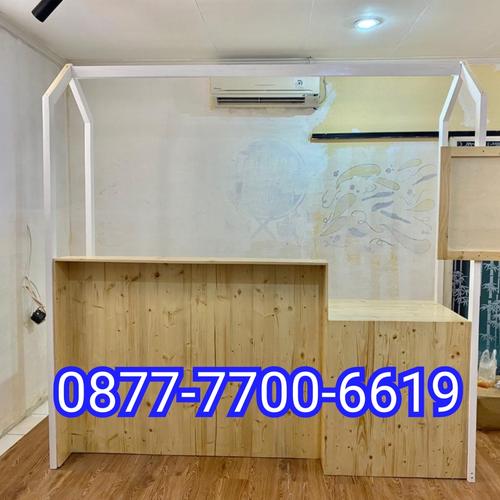 Jual meja bar coffee / meja bar coffe shop / meja coffe / booth coffe ...