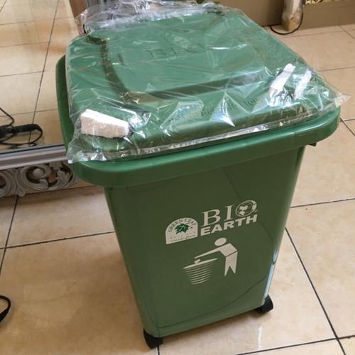 Jual Tempat Sampah Bio 58 Liter 2134 Green Leaf Dustbin Roda / Kotak Sampah - Jakarta Barat ...