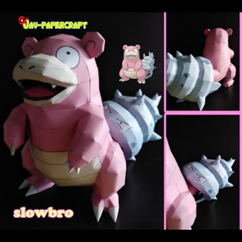 Jual Pokemon slowbro v2 Papercraft - Kab. Bekasi - Papercraft Tiviti ...