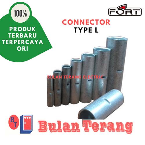 Jual CONNECTOR CABLE TYPE L TEMBAGA WARNA PUTIH DOVE MEREK FORT ...