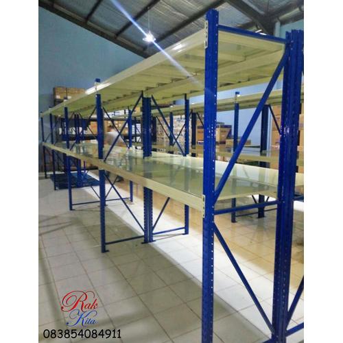 Jual RAK GUDANG 2 LEVEL KAPASITAS 500 KG/LEVEL - Kab. Tangerang - Rak ...