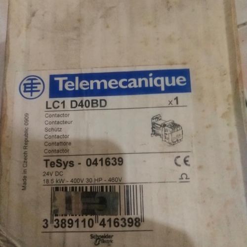 Jual KONTAKTOR CONTACTOR LC1D40BD 24VDC 3KUTUB TELEMECANIQUE - Jakarta ...