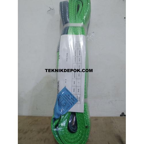 Jual Sling Sabuk Kain Benang Beban 2 Ton x 4 Meter Webing Seling Belt ...