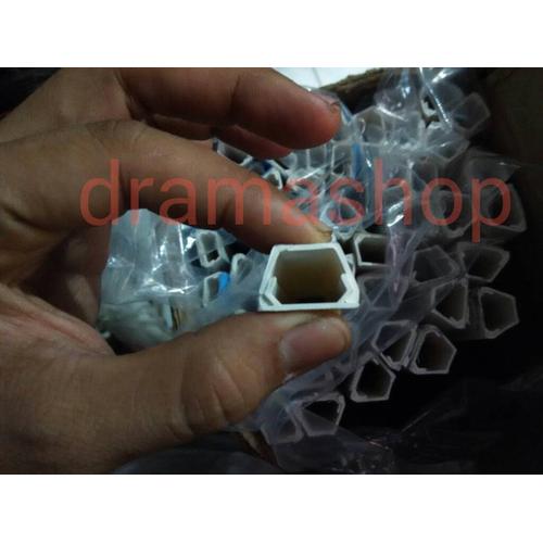 Jual TC kabel T4 putih NISO 1m, Ducting, Pelindung kabel, Cable ...