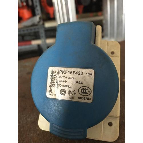 Jual Schneider Socket Mounting PKF16F423 Panel 2P+E 16A 200-250V AC ...