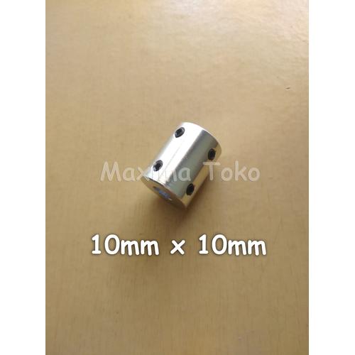 Jual Aluminum Alloy Coupling 10x10 mm Shaft Coupler 10mm x 10mm - Kota ...