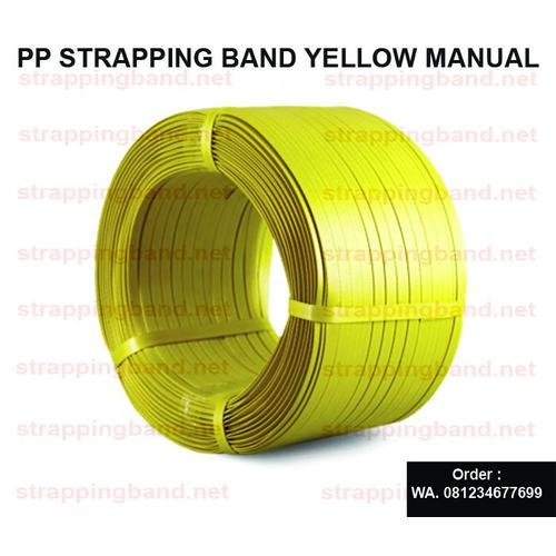 Jual PP Strapping Band Yellow 9mm - Jakarta Barat - Strapping Band_NEW ...