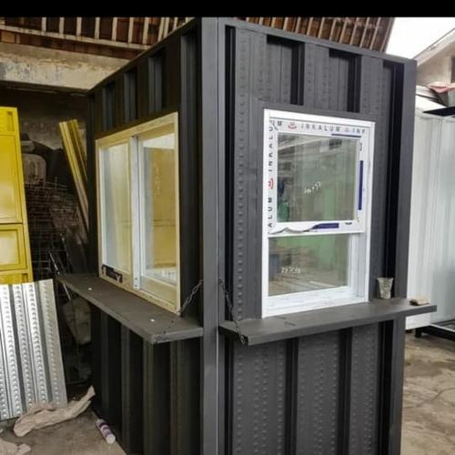 Jual booth kontainer custom design kaca slide - Kab. Bandung - CS ...