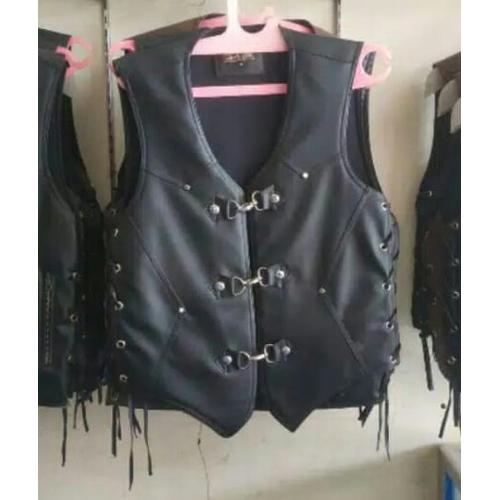 Promo Rompi motor pria kulit sintetis/ Rompi koboy pria/ vest pria CRH ...