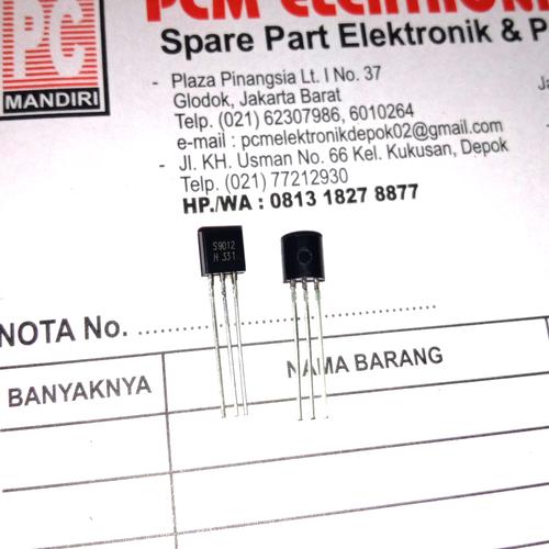 Jual C9012 C 9012 PNP Transistor To-92 - Kota Depok - PCM ELEKTRONIK ...