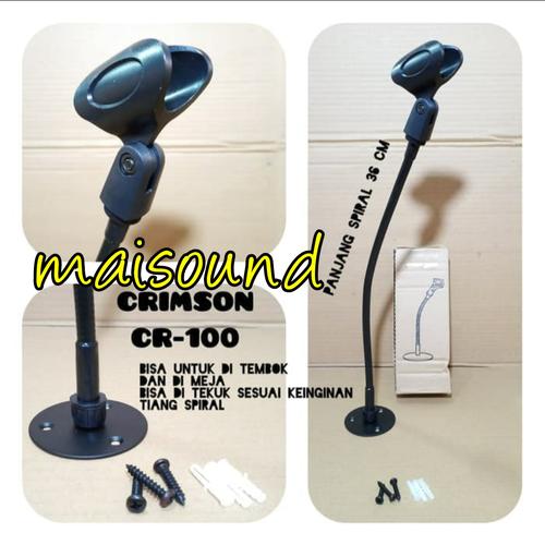 Jual STAND MIC TEMPEL DINDING UNTUK IMAM STANDING MICROPHONE CRIMSOM ...
