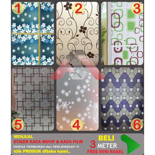 Jual STICKER / STIKER KACA COCOK UNTUK JENDELA ( WINDOW FILM ) - Kota ...