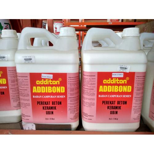 Jual ADDIBOND 5 KG / PEREKAT BETON & KERAMIK / CAIRAN PENGUAT BETON - 5 ...