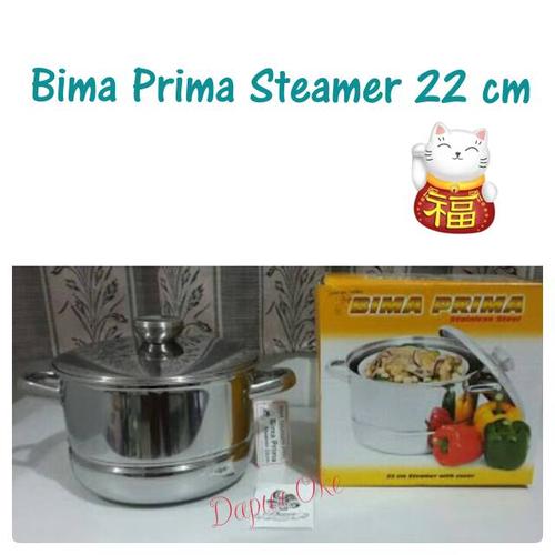 Jual Bima Panci Serbaguna 22 cm Prima / Steamer Stainless - Kota Depok ...