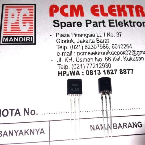 Jual C9013 C 9013 NPN Transistor To-92 - Kota Depok - PCM ELEKTRONIK ...