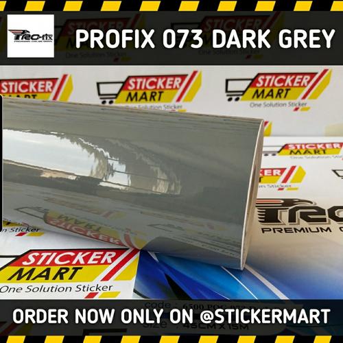 Jual Sticker Profix motor Lemari kitchen cabinet dark grey abu glossy ...