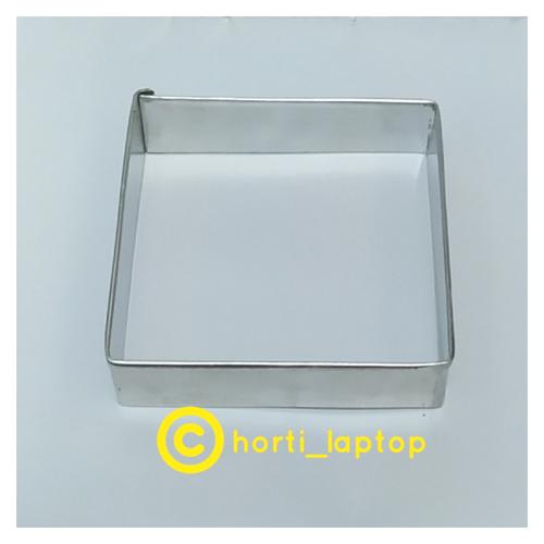 Jual ring roti kotak 10x10x3 / cetakan ring kotak / cutter ring taart ...