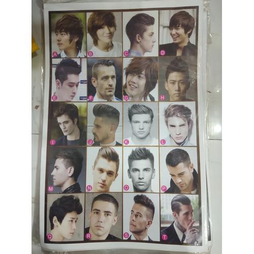 Jual Macam macam Gambar Poster Model Rambut Barbershop Laki laki Dewasa ...