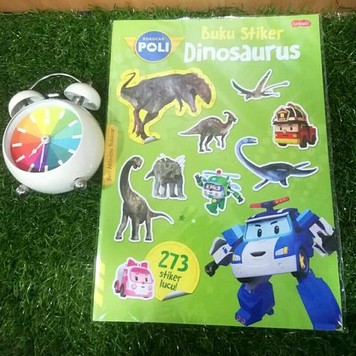Jual Robocar Poli : Buku Stiker Dinosaurus Roi Visual - Kota Depok ...