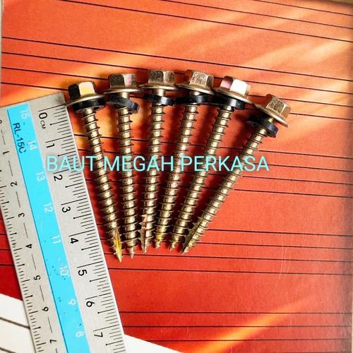 Jual Sekrup Roofing Kayu / Roofing Kasar 12x50 panjang 5 cm - Kota ...
