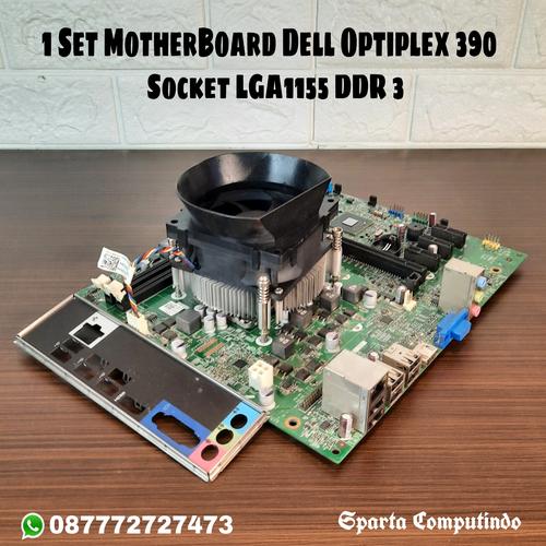 Jual Satu Set MotherBoard PC Dell Optiplex 390 Asli Copotan dari CPU ...