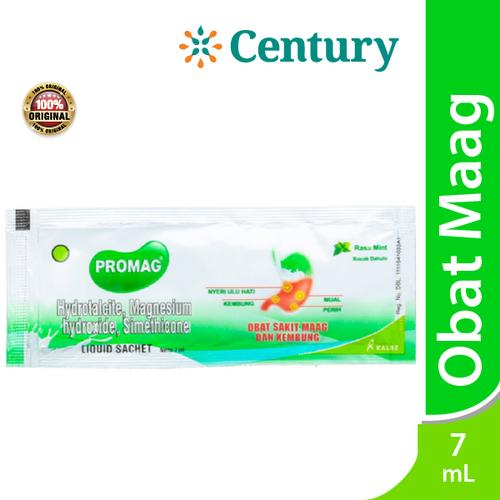 Jual Promag Suspensi sachet isi 7 ml / Obat Maag Cair / Kembung / Mual ...