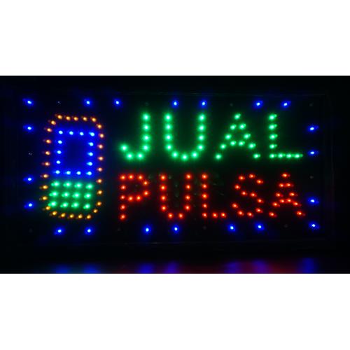 Jual Papan Lampu LED Jual Pulsa - Motif HP - Kota Surabaya - depolamp ...