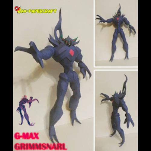 Jual Pokemon Gmax Grimmsnarl Papercraft - Kab. Bekasi - Papercraft ...