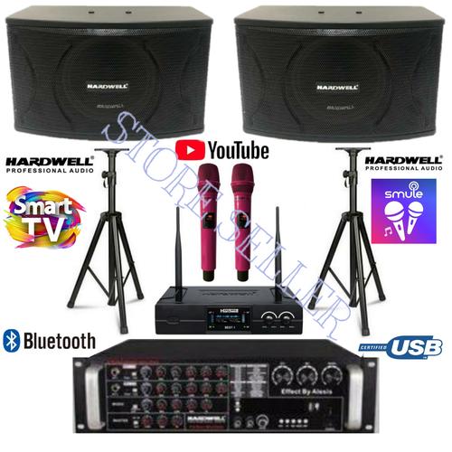Jual Paket Home Super Karaoke Sound System Full Set MEREK HARDWELL ...