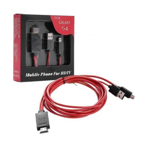 Jual MHL Micro USB to HDMI TV Game Cable Adapter HDTV for Samsung ...