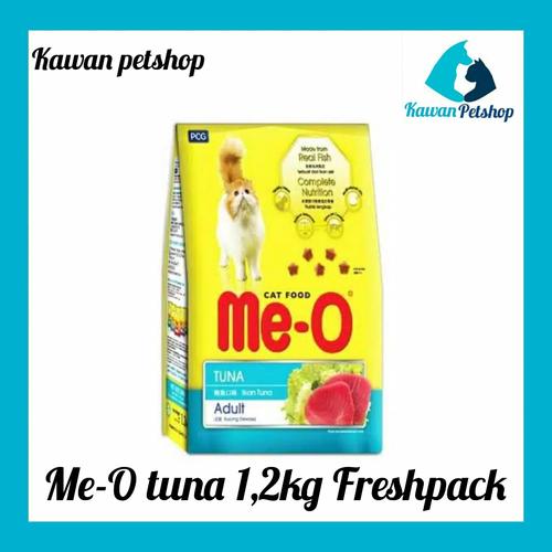 Jual Meo Tuna adult 1,2kg/Makanan Kucing Me-o Tuna-Meo Cat no Bolt ...