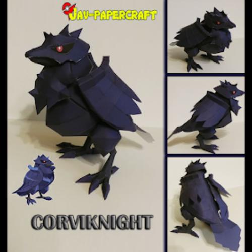 Jual Pokemon Corviknight Papercraft - Kab. Bekasi - Papercraft Tiviti ...