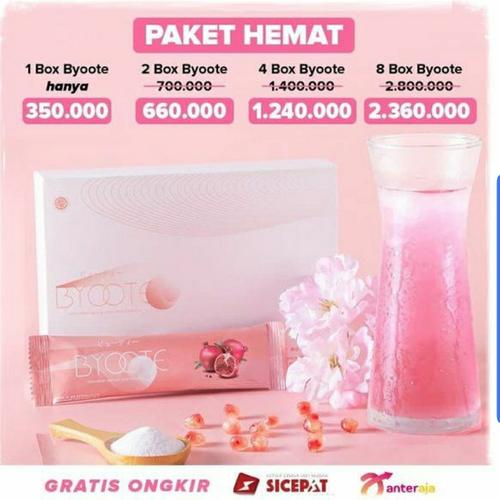 Jual BYOOTE Collagen 1 Box 16 sachet Glutahione Antioxidant Whitening ...