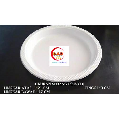 Jual PIRING PLASTIK KECIL PIRING ACARA PIRING MAKAN PIRING PESTA UKURAN ...