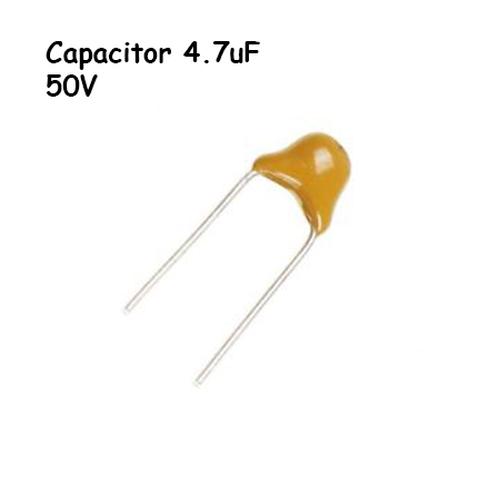 Jual Capacitor 4.7uF 50V Ceramic Multilayer 475 Kapasitor Keramik 4.7 ...