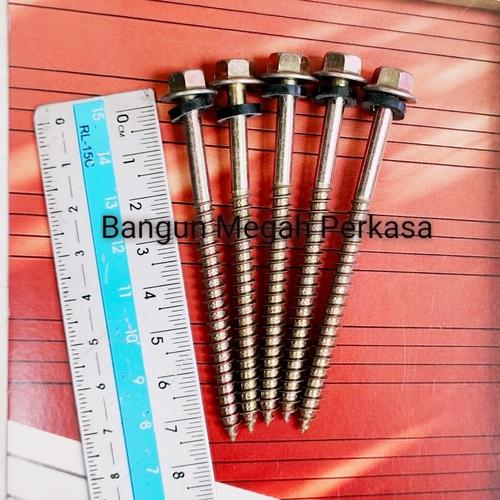 Jual Sekrup Roofing Kayu / Roofing Kasar 12x75 panjang 7,5 cm - Kota ...