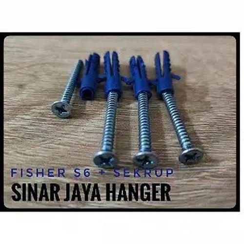 Jual paket fisher s6 sekrup/pcs - Kota Bekasi - sinar jaya hanger ...