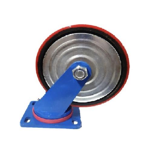 Jual Roda Caster Troly Troli PU 6 Inch Super Heavy Duty Hidup DERSHENG ...